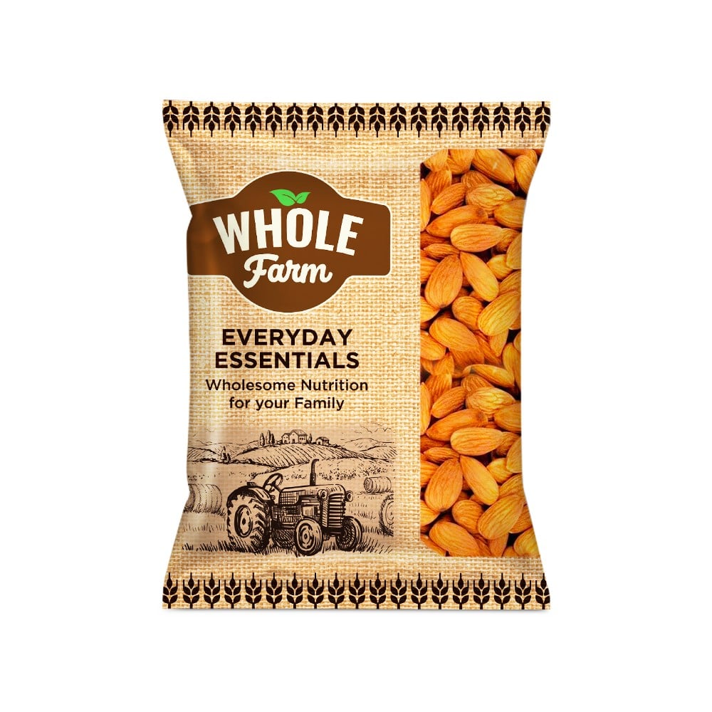 Whole Farm Premium American Almonds (100 g) Price - Buy Online at ₹119 ...