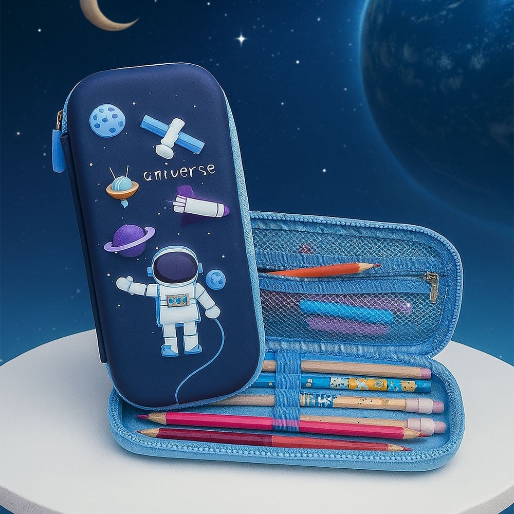 Fablue 3D Astronaut Pencil Pouch (Navy) Price - Buy Online at ₹299 in India