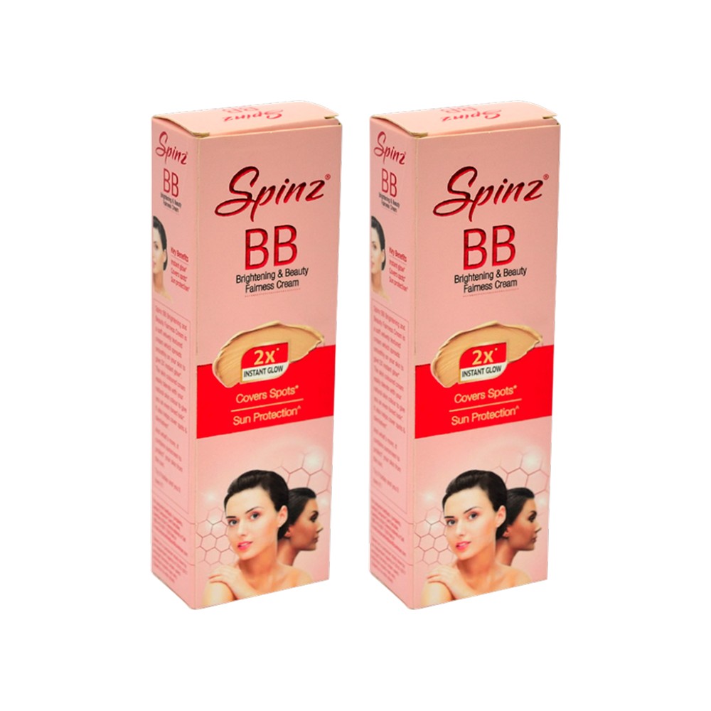 Spinz Brightening & Beauty Fairness BB Cream 29 g - Pack of 2 Price ...