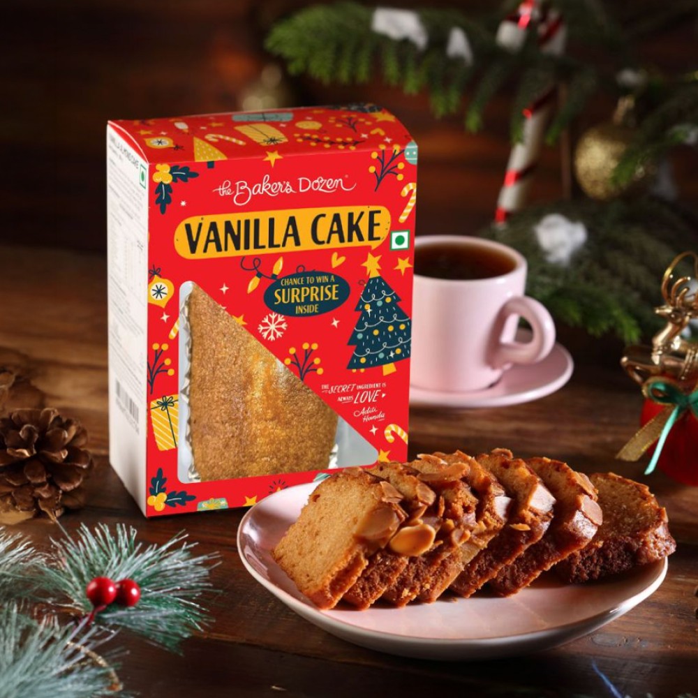 The Baker's Dozen Zero Maida Vanilla Pound Cake, Whole Wheat Price ...