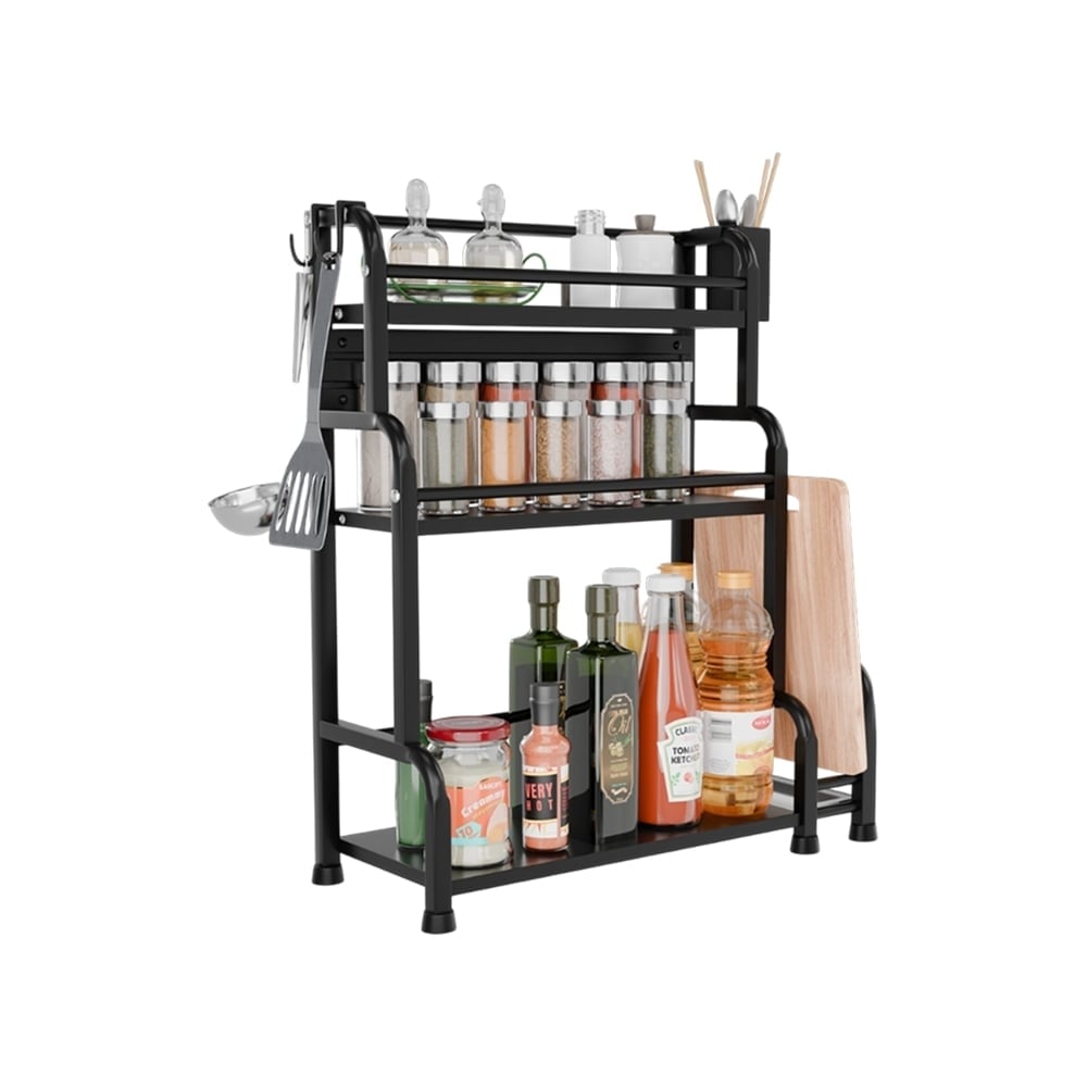 Lifelong Steel Kitchen Rack (Black) Price - Buy Online at Best Price in ...