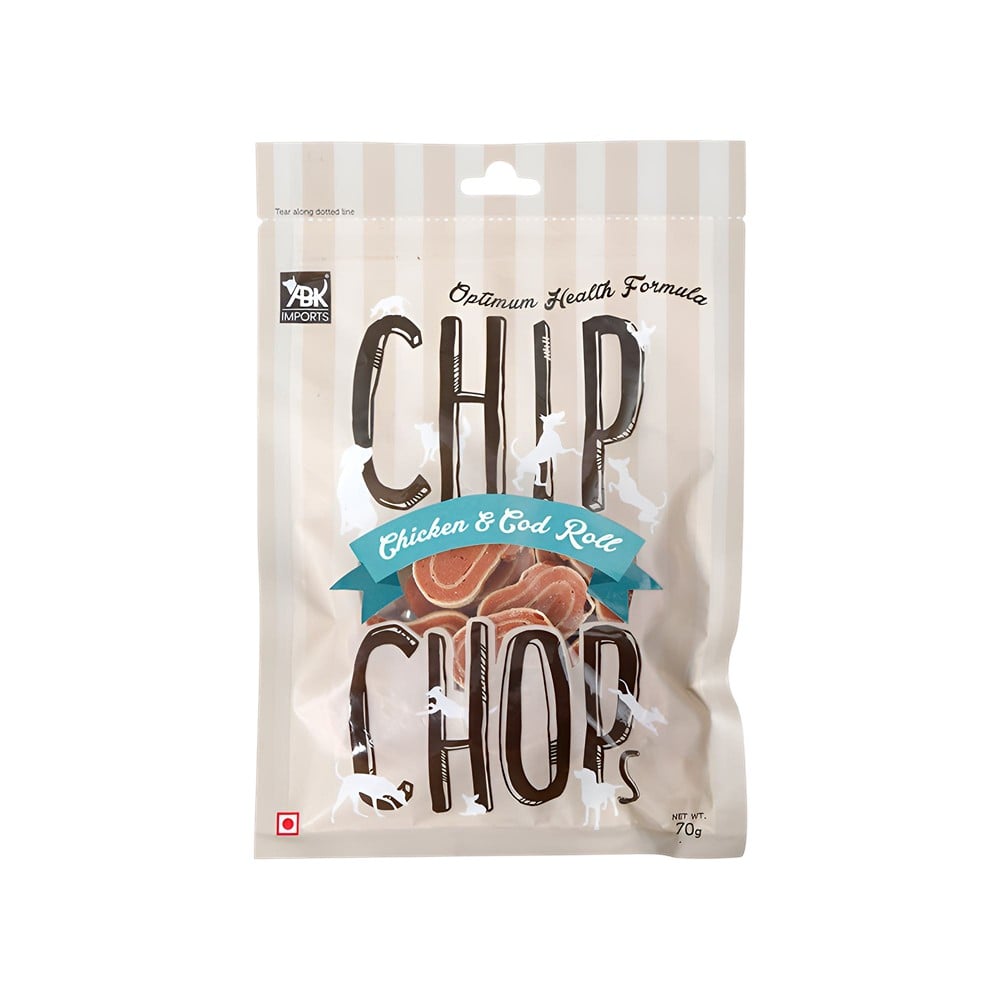 Chip Chops Dog Treat (Chicken and Codfish Rolls) Price - Buy Online at ...