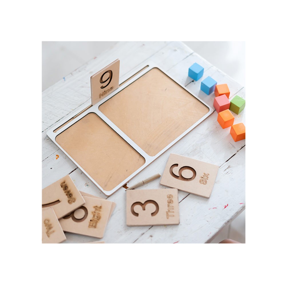 Ilearnngrow Montessori Number Literacy Learning Game Price - Buy Online ...
