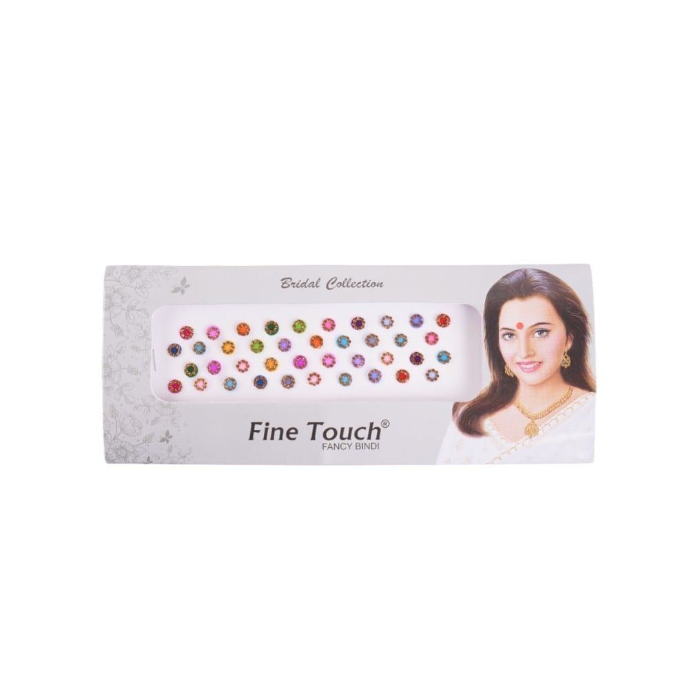 Fine Touch 7 mm Multicolor Stone Bindi Price - Buy Online at ₹49 in India