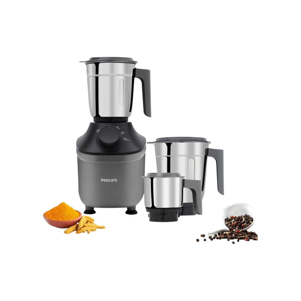 Philips Home Microgrind Technology Mixer Grinder (800 W, Grey) Price ...