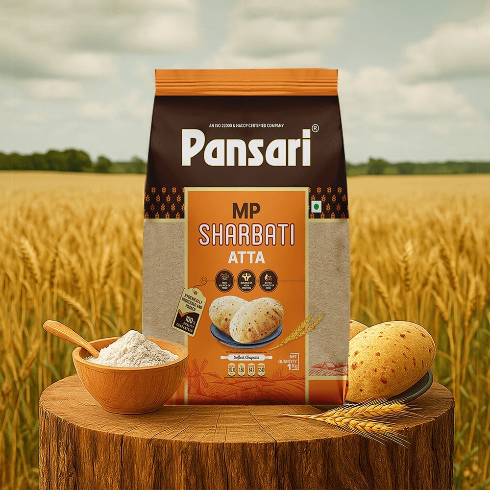 Pansari MP Sharbati Atta Price - Buy Online at ₹67 in India