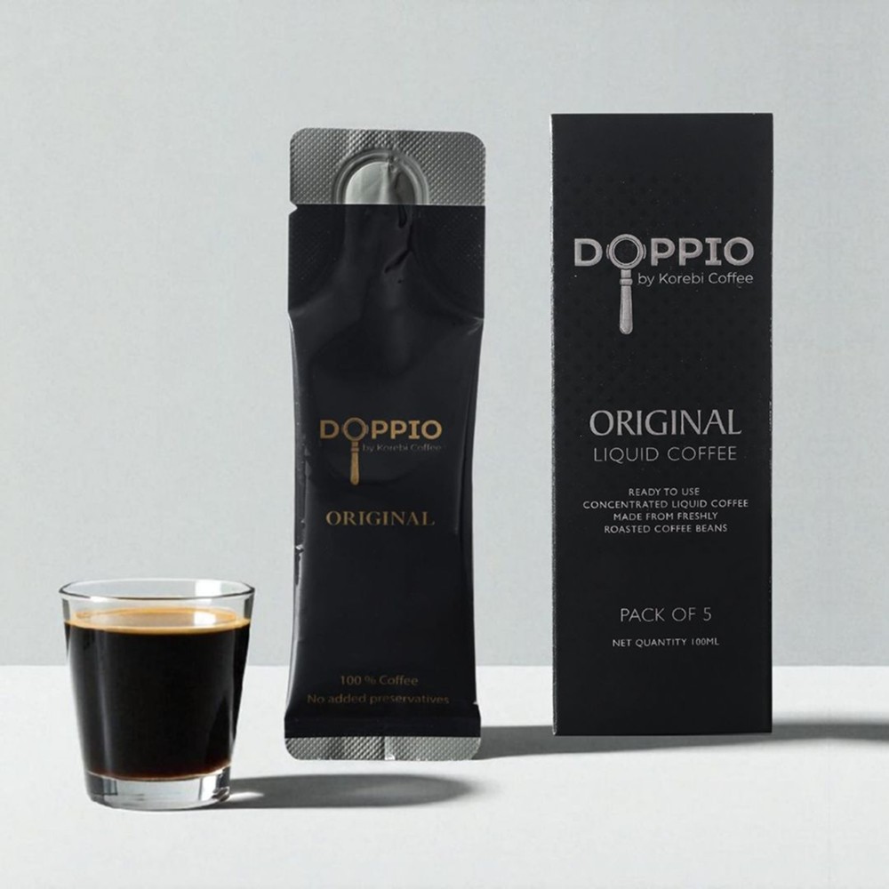 Doppio By Korebi Coffee Original Liquid Instant Coffee Concentrate ...