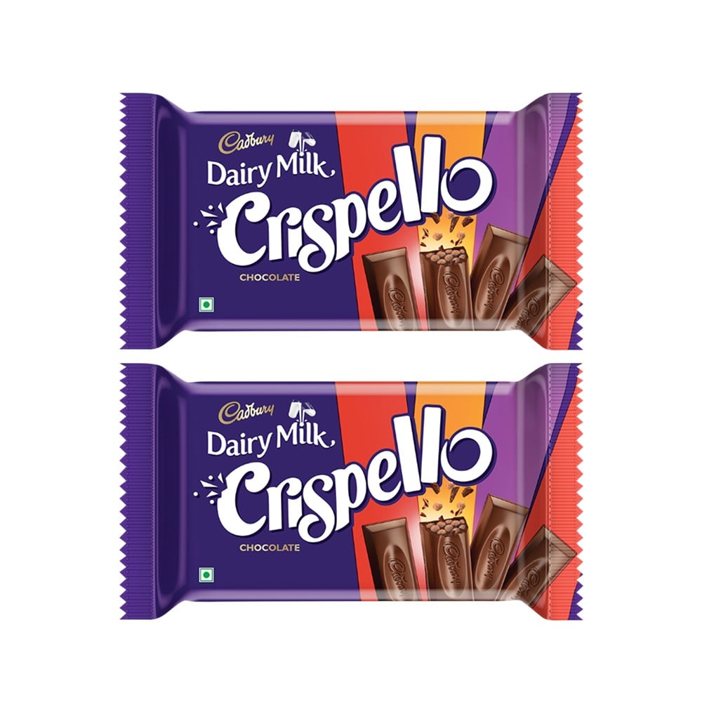 Cadbury Dairy Milk Crispello Milk Chocolate Bar - Pack of 2 Price - Buy ...