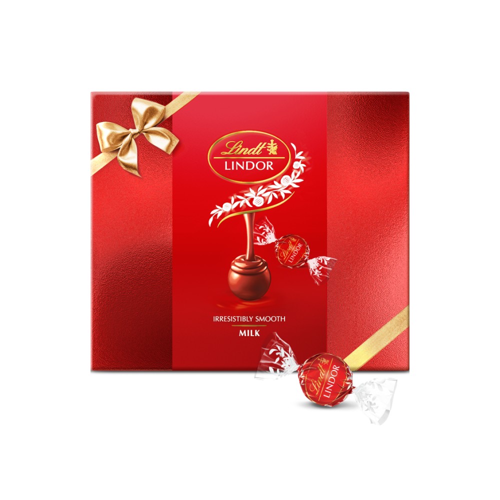 Lindt Lindor Milk Chocolate Gift Pack Price - Buy Online at ₹383 in India