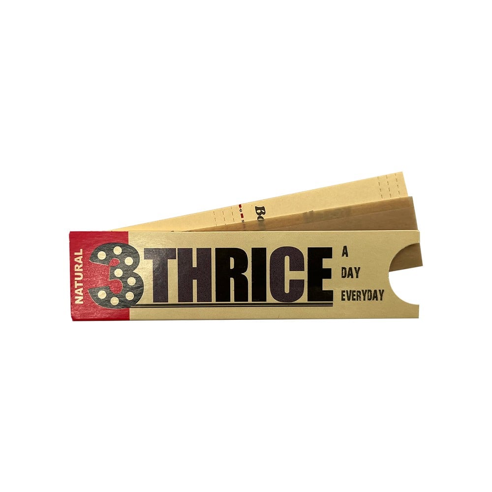 Thrice A Day Rolling Paper (Natural) - Bongchie Price - Buy Online at ...