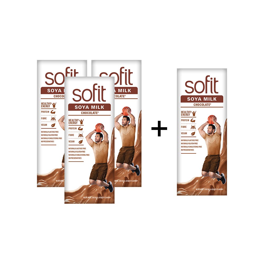 Sofit Chocolate Soy Beverage - Buy 3 Get 1 Free Price - Buy Online at ...