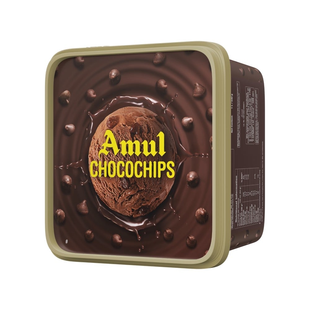 Amul Choco Chips Ice Cream Tub Price - Buy Online at ₹230 in India