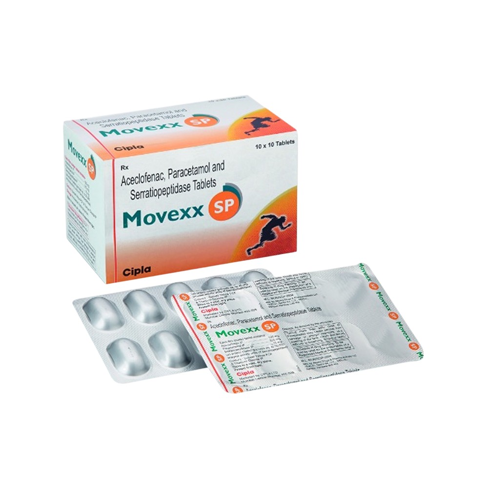Movexx SP Tablets Price - Buy Online at ₹121 in India