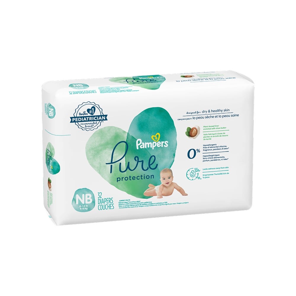 Pampers Pure Protection Pant Style Baby Diaper Price - Buy Online at ...