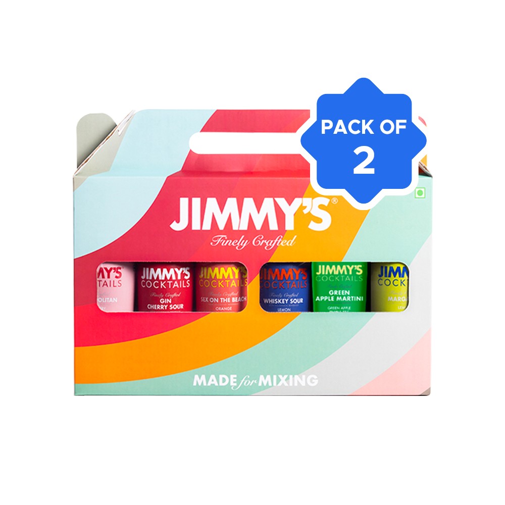Jimmy's - Cocktail Mix Celebration Pack - Pack of 12 Price - Buy Online ...