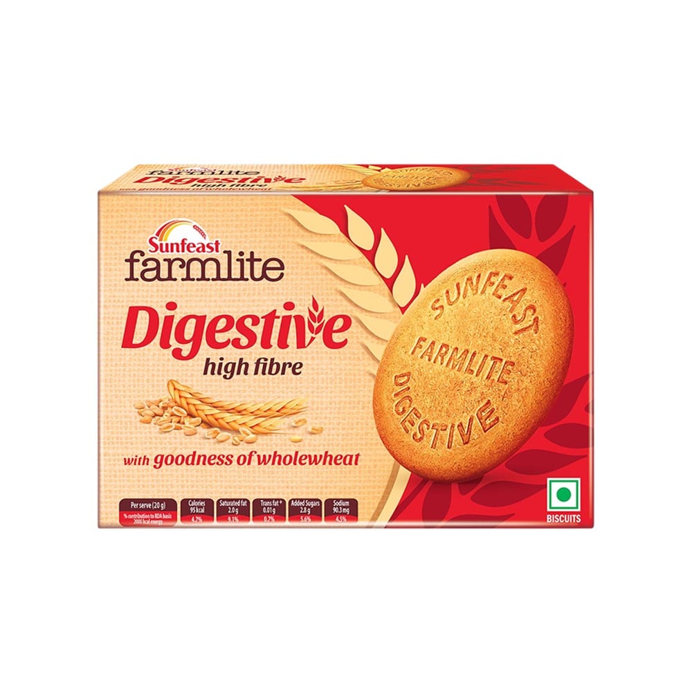 Sunfeast Farmlite High Fibre Digestive Biscuit Price - Buy Online at ...