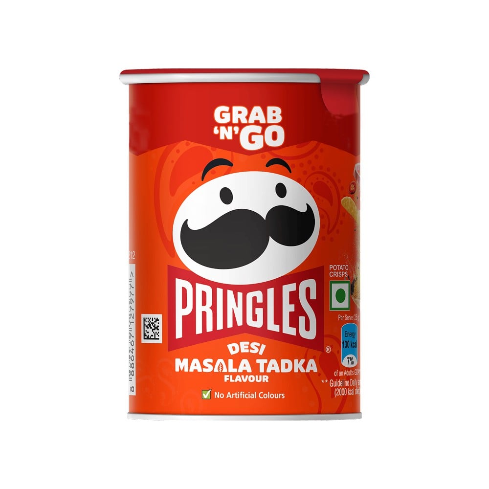 Pringles Grab 'N' Go Desi Masala Tadka Potato Chips Price - Buy Online ...