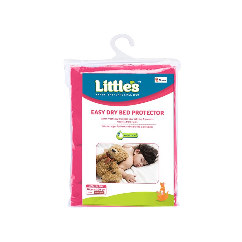 Little's Easy Dry Baby Quick Dry Sheet (Pink) Price - Buy Online at ...