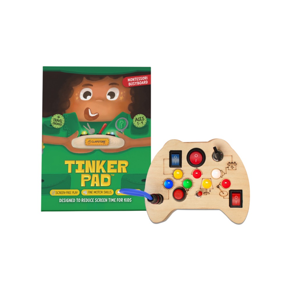 Clapstore Tinker Pad Montessori Busy Board Game Price - Buy Online at ...