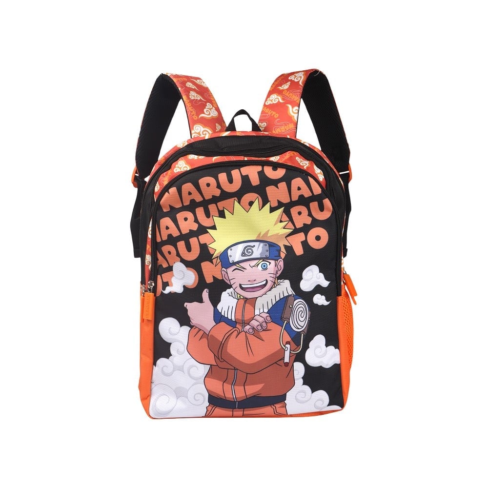 Striders Naruto Shippuden Polyester School Bag (11.81" x 15.74" x 8.26 ...