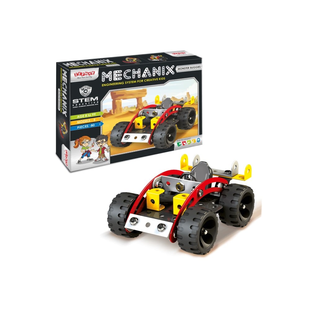 Mechanix Monster Buggies STEM Learning Mechanial Kit Price - Buy Online ...