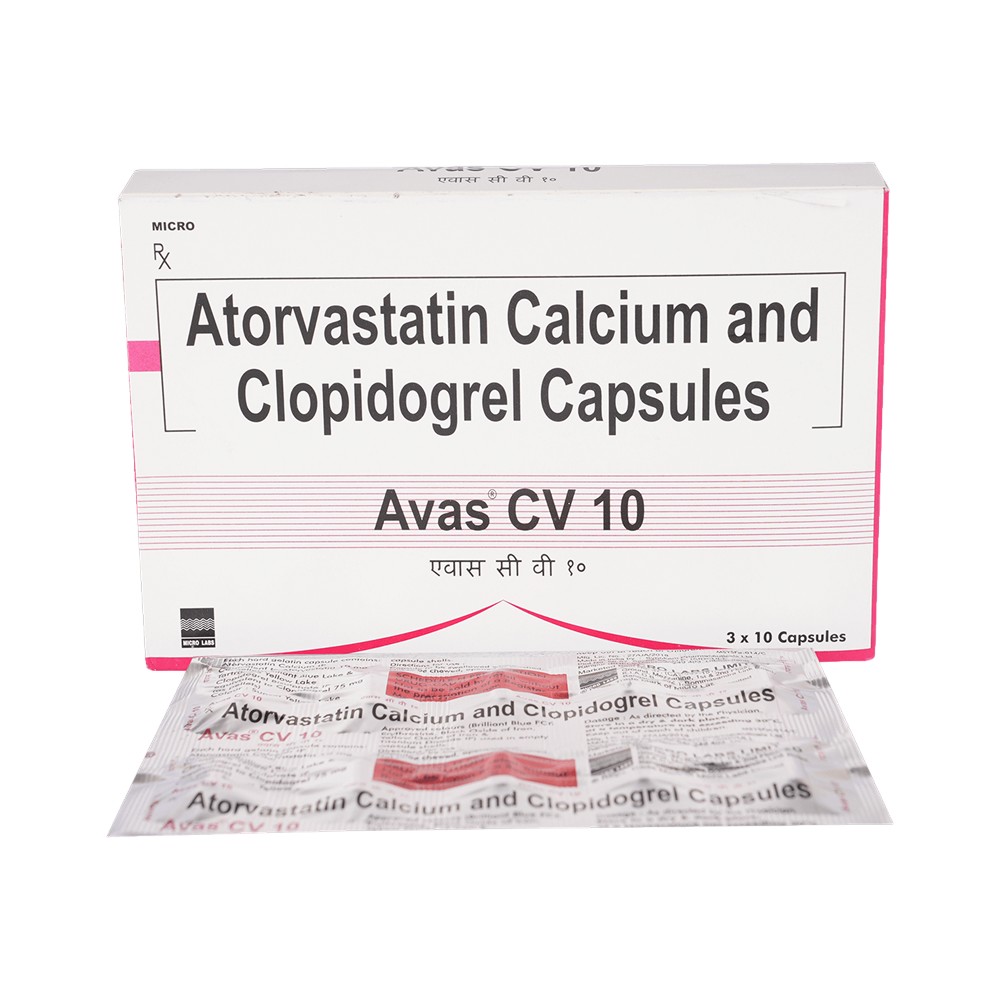 Avas CV 10 mg Capsule (10 Cap) Price - Buy Online at Best Price in India