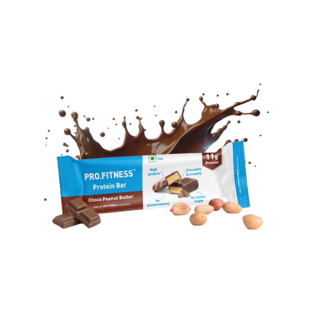 Pro.Fitness 11g Protein Bar (Choco Peanut Butter) Price - Buy Online at ...