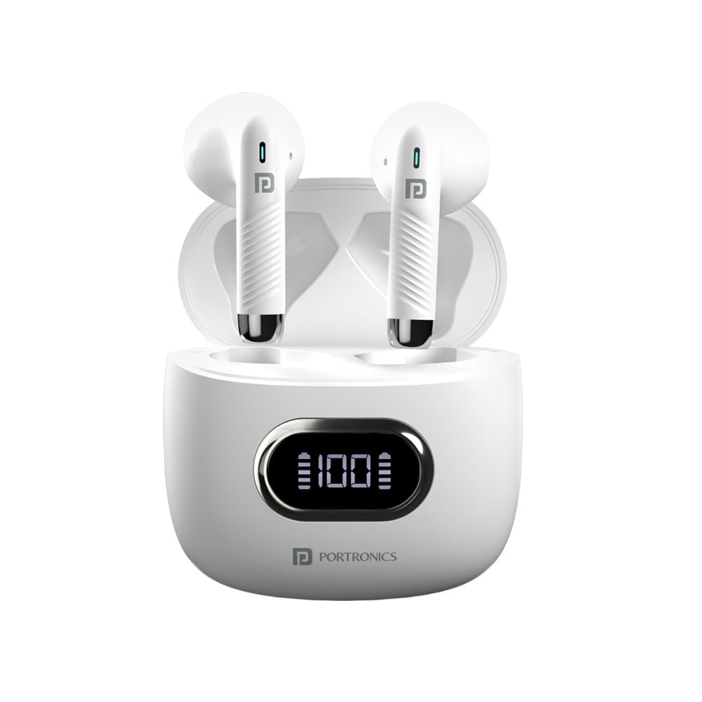 Portronics Harmonics Twins S9 TWS Earbuds (White) Price - Buy Online at ...