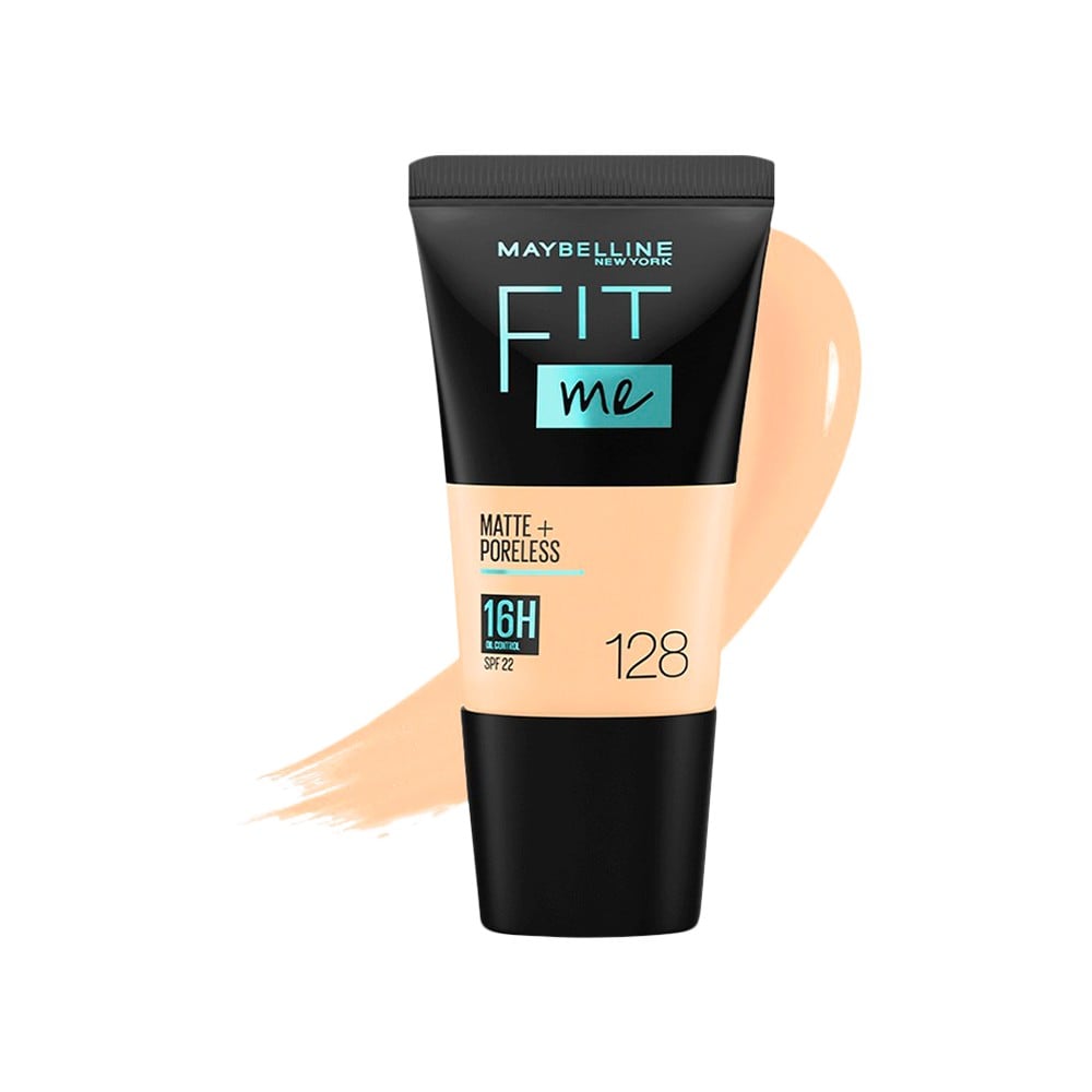 Maybelline New York Fit Me Matte + Poreless Liquid Foundation (Warm ...