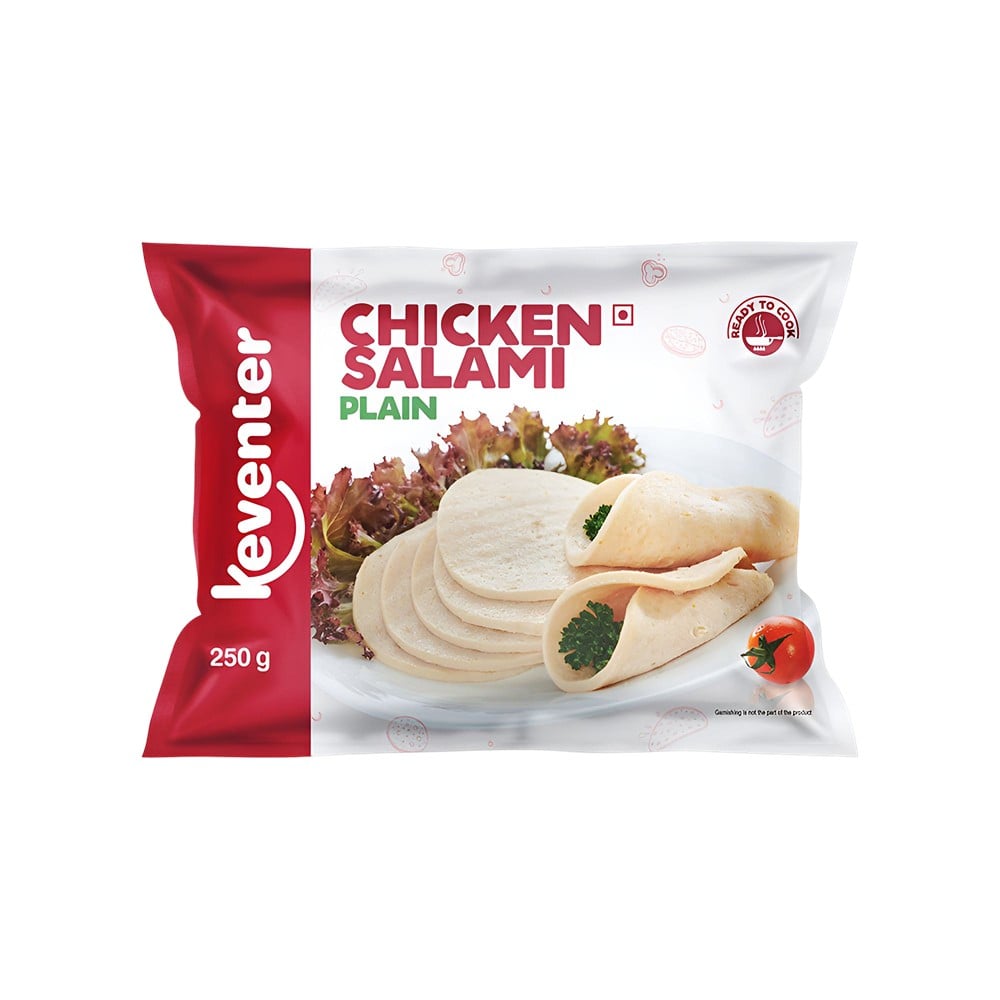 Keventer Plain Chicken Salami (Frozen) Price - Buy Online at Best Price ...