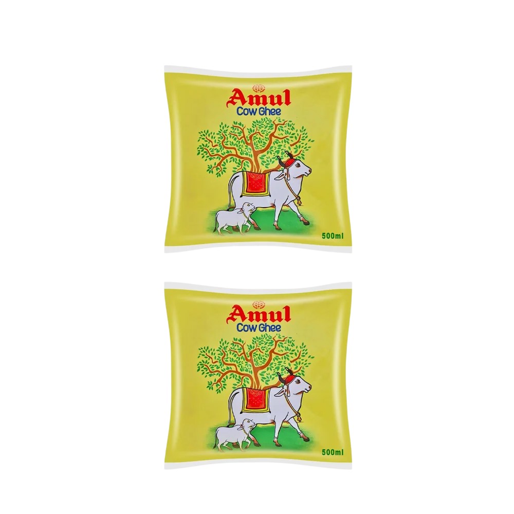 Amul Cow Ghee (Pouch) - Pack of 2 Price - Buy Online at Best Price in India
