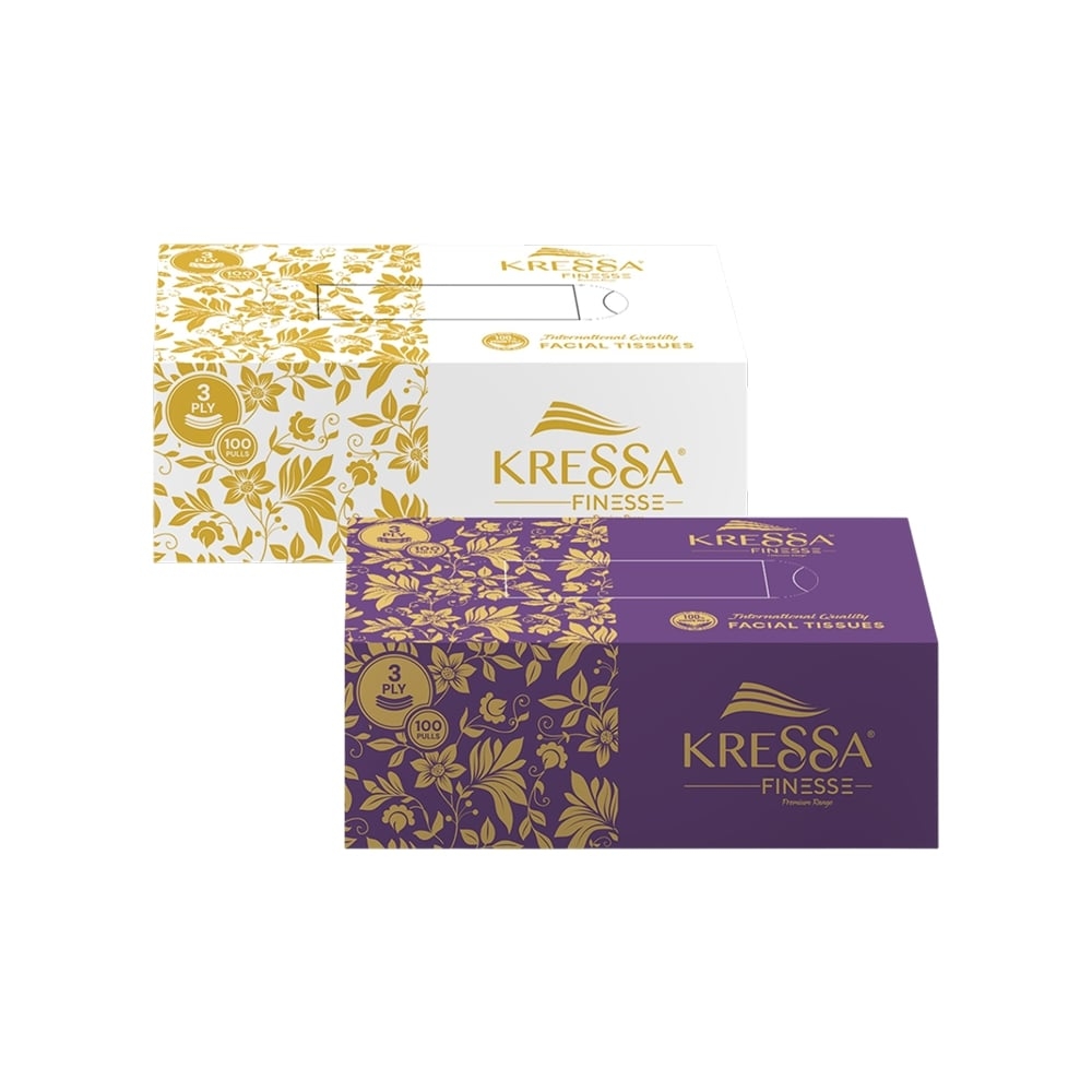 Kressa Finesse Face Tissue (3 Ply) Price - Buy Online at ₹239 in India