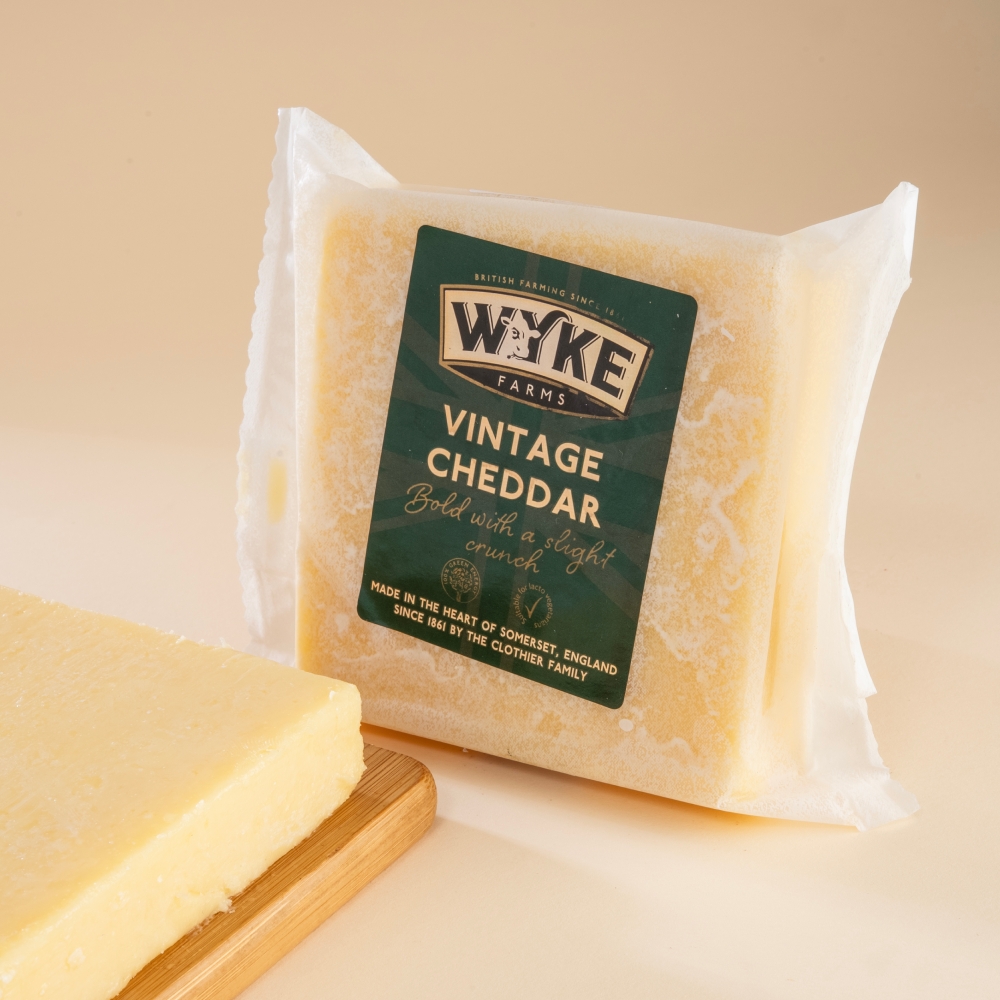 Wyke Farm Vintage Cheddar Cheese Block Price - Buy Online at Best Price ...