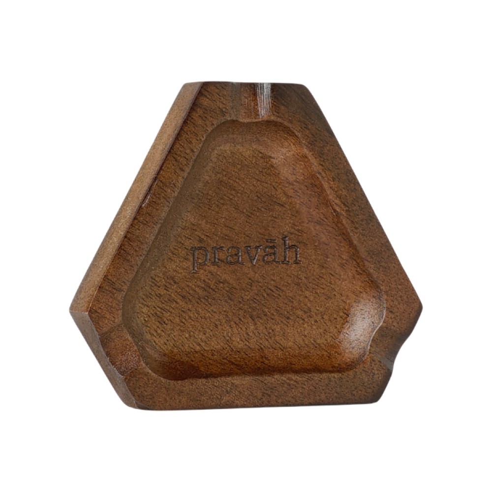 Wooden Triangular Ashtray by Pravāh Price - Buy Online at ₹250 in India