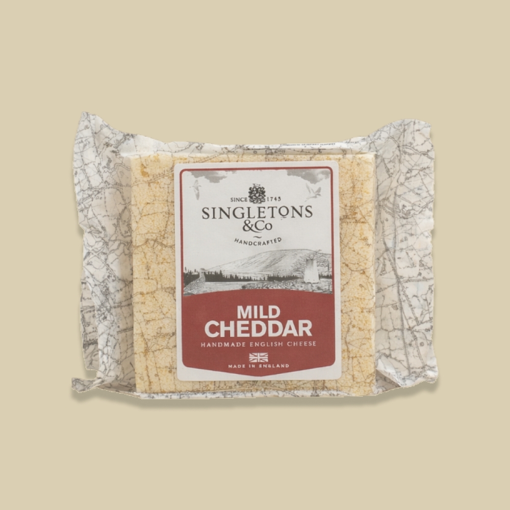 Singletons & Co White Mild Cheddar Cheese Block Price - Buy Online at ...