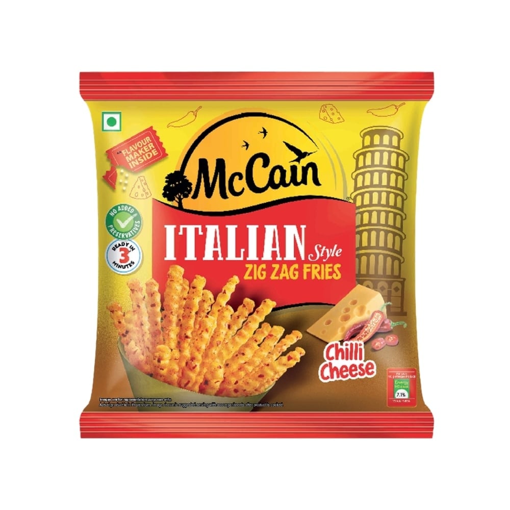 McCain Italian Style Zig Zag French Fries Price - Buy Online at ₹129 in ...