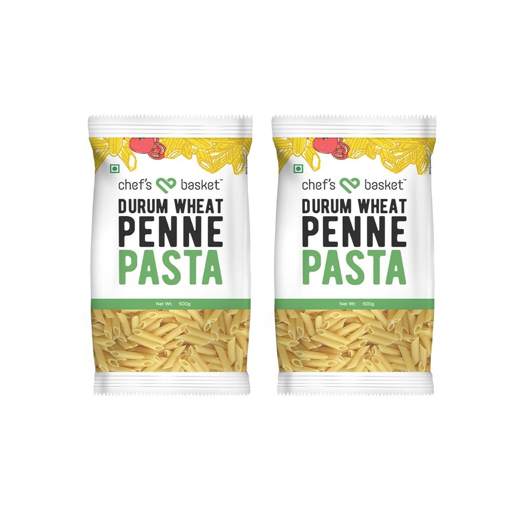 Chef's Basket Durum Wheat Semolina Penne Pasta - Pack of 2 Price - Buy ...
