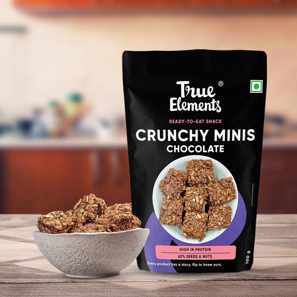 True Elements Crunchy Milk Chocolate Pack Price - Buy Online at Best ...