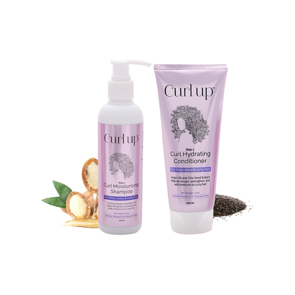 Curl Up Curly Hair Shampoo & Conditioner Price - Buy Online at ₹990 in ...