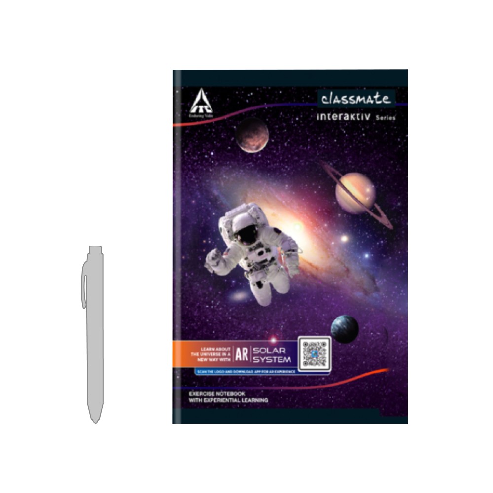 Classmate Unruled Notebook (A4, Multicolour) Price - Buy Online at Best ...
