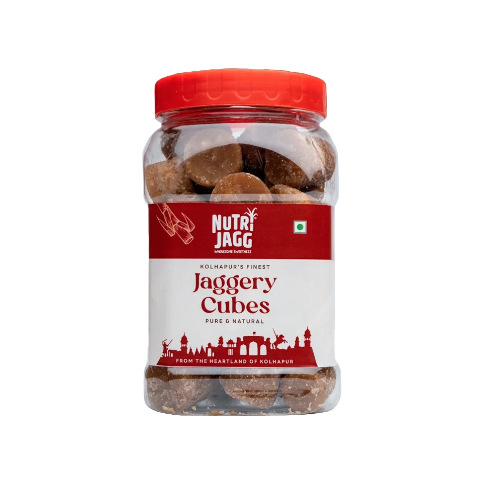 NUTRIJAGG Kolhapur's Finest Jaggery Cubes Price - Buy Online at Best ...
