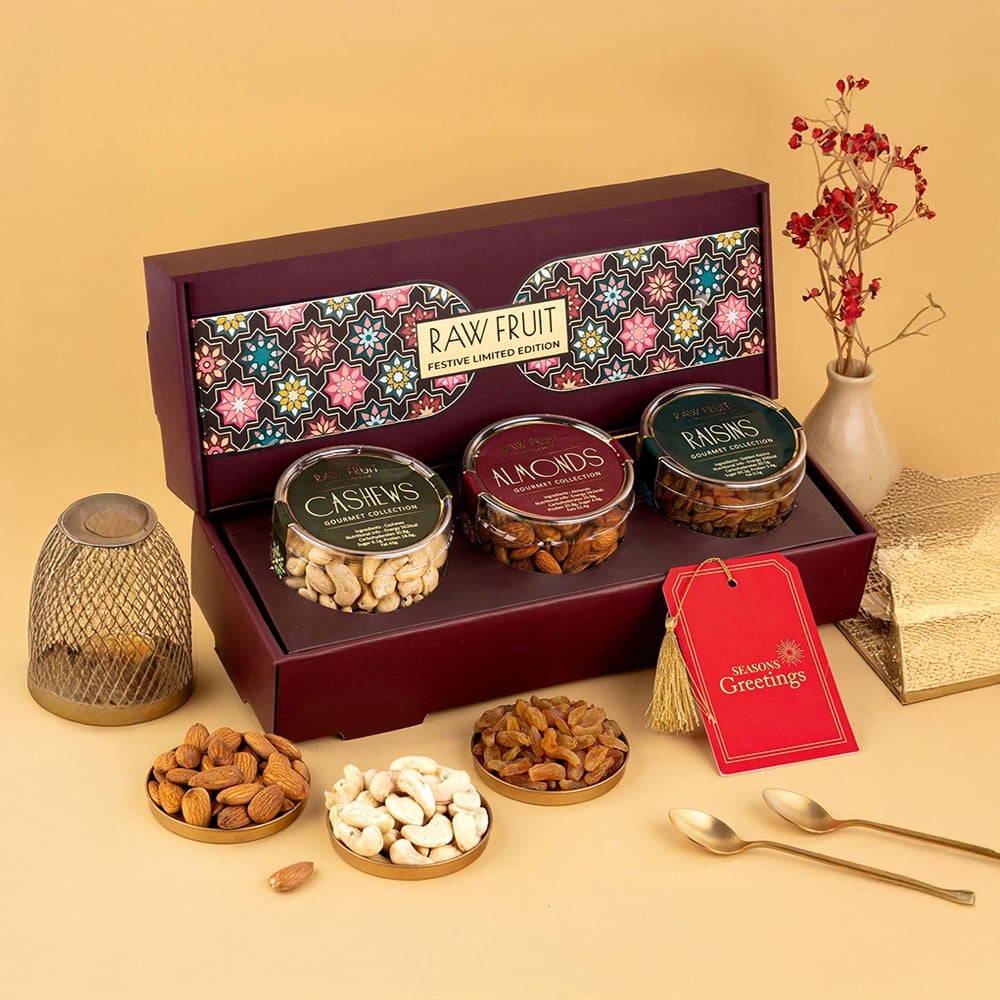 RawFruit A Hyperfoods Brand Festive Dry Fruits Gift Pack Price - Buy ...