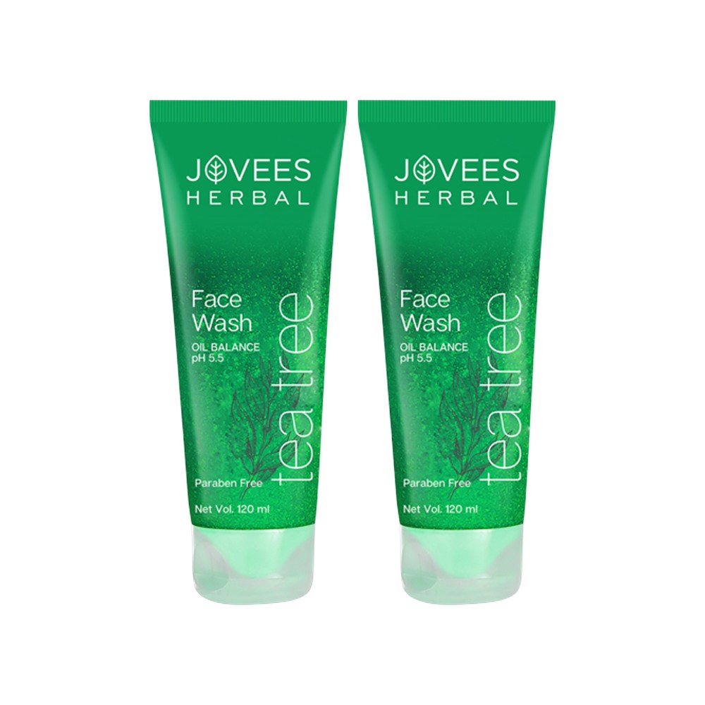 Jovees Tea Tree Oil Control Face Wash - Pack of 2 Price - Buy Online at ...