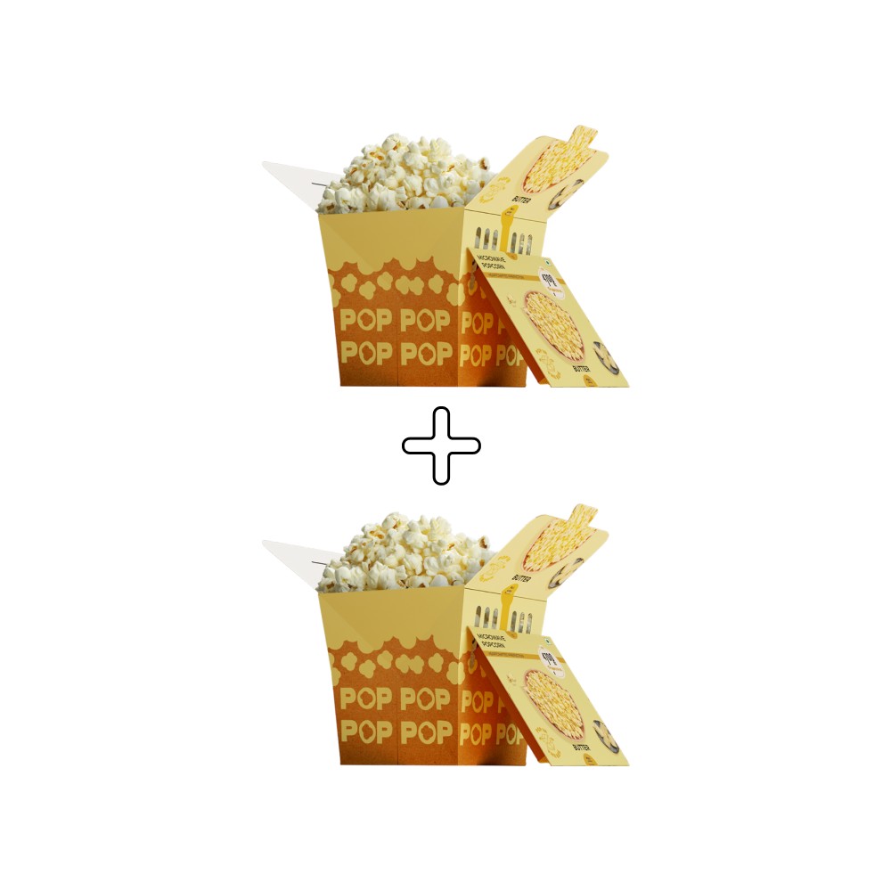 4700BC Microwave PopBox Butter Popcorn Jumbo Size - Buy 1 Get 1 Free ...