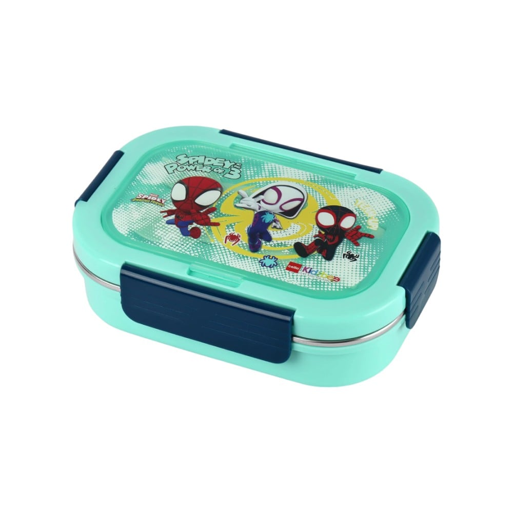 Cello Kidzbee Astro Web Warriors Lunch Box (Green) Price - Buy Online ...