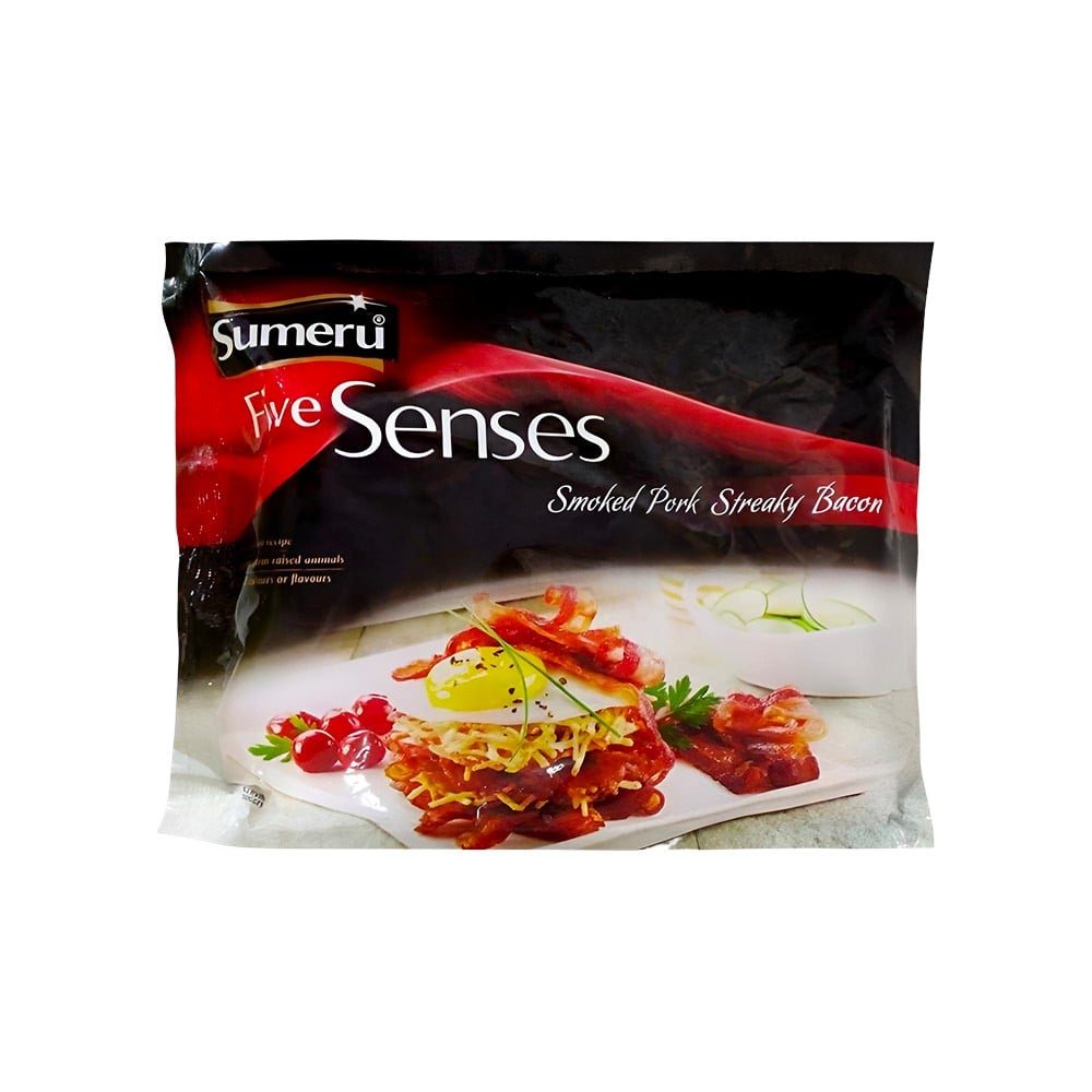 Sumeru Smoked Pork Streaky Bacon (Frozen) Price - Buy Online at Best ...