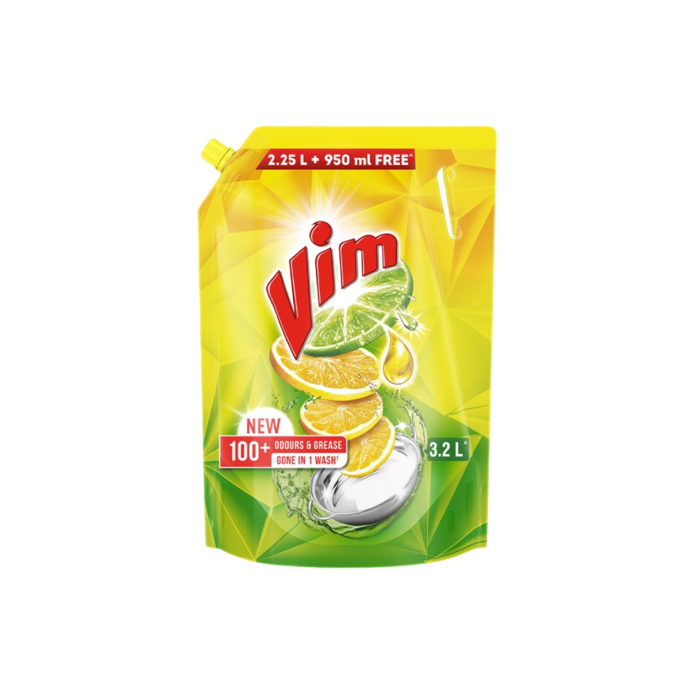 Vim Lemon Dishwash Gel with Tropical Lemon Freshness Price - Buy Online ...