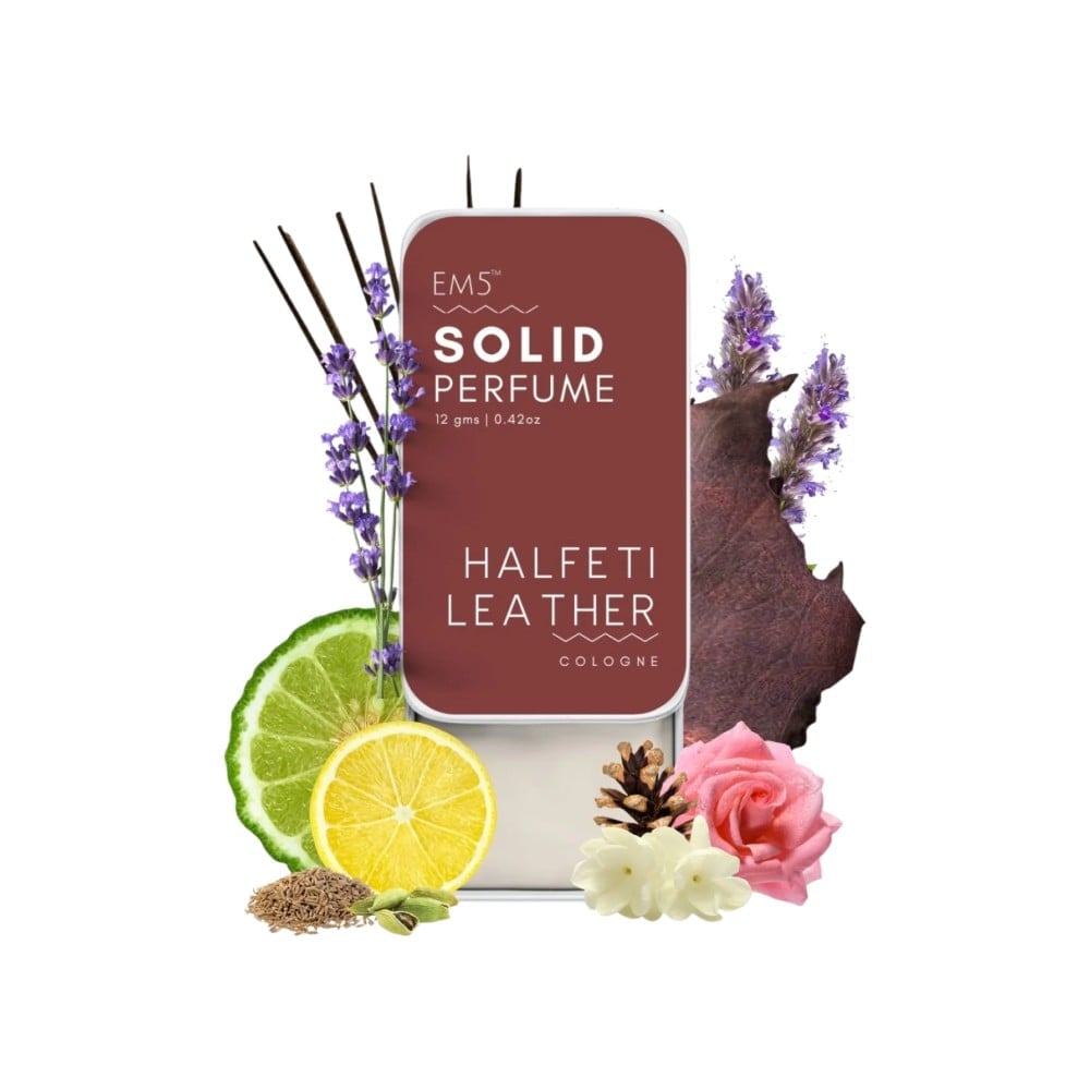 EM5 Halfeti Leather Solid Perfume (Warm, Spicy, Smoky, Leather) Price ...