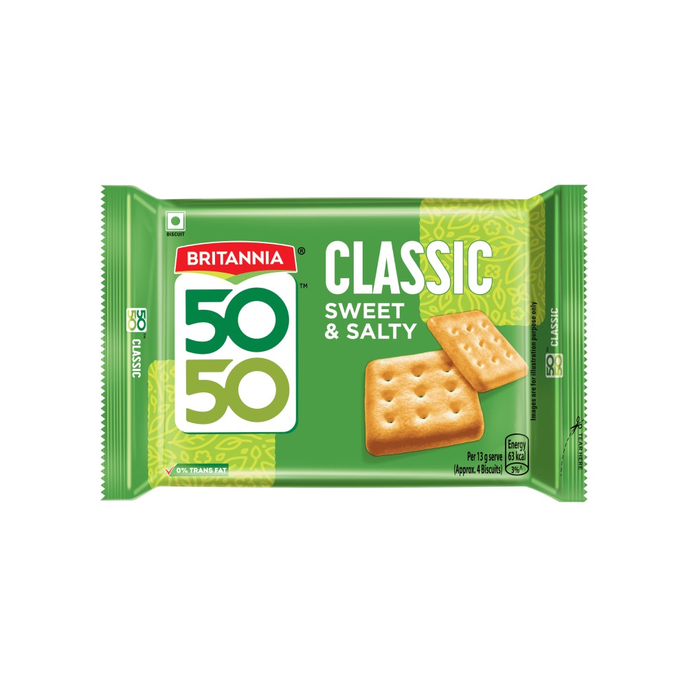 Britannia 50-50 Sweet & Salty Biscuit Price - Buy Online at Best Price ...