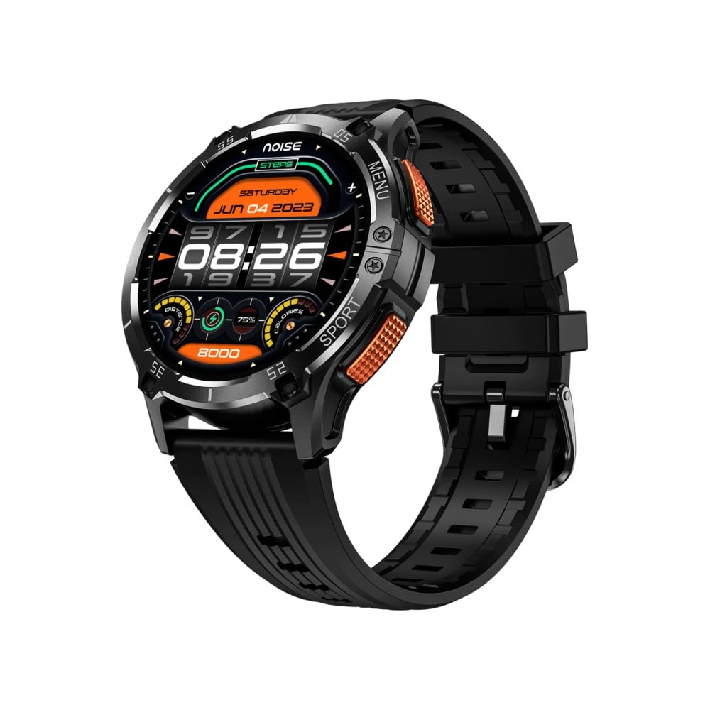Noise NoiseFit Force Plus Amoled Smart Watch (1.46", Jet Black) Price ...